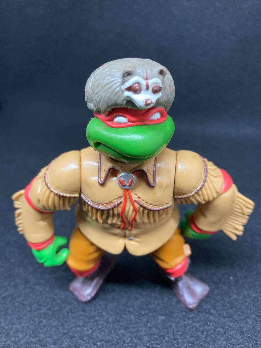 TMNT Wacky Wild West Sewer Scout Raphael Ralph 1992 Playmates Vtg Toy ...