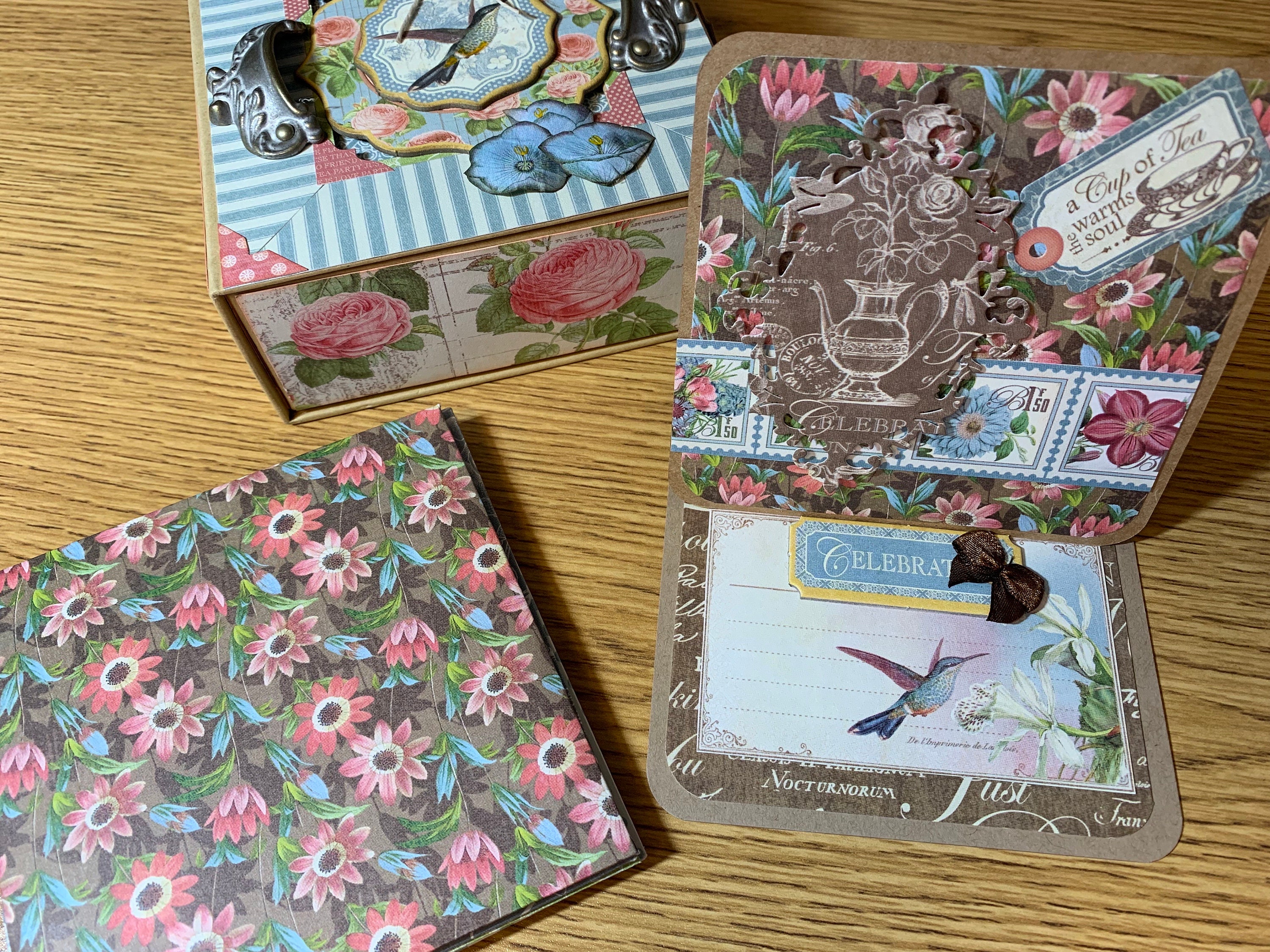 Deluxe Gift Card Box and Matching All Occasion Card Set - Etsy