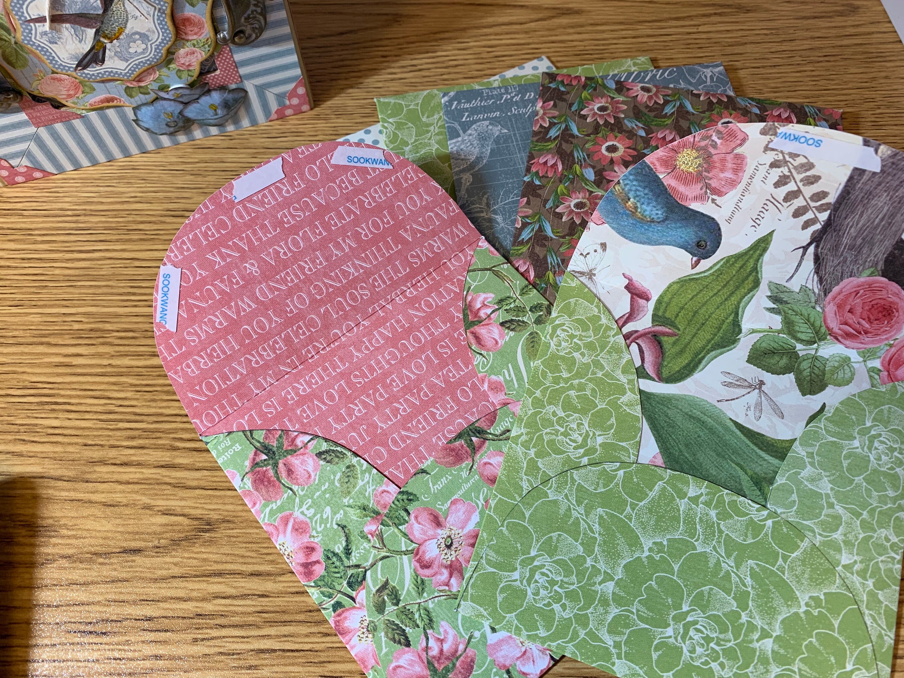 Deluxe Gift Card Box and Matching All Occasion Card Set - Etsy