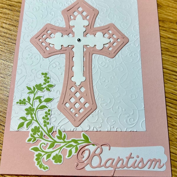 Baptism Card - Etsy