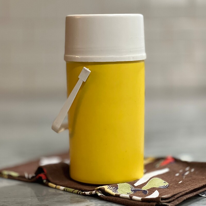 Yellow Thermos - Etsy