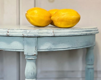 Painted Round Table - Etsy