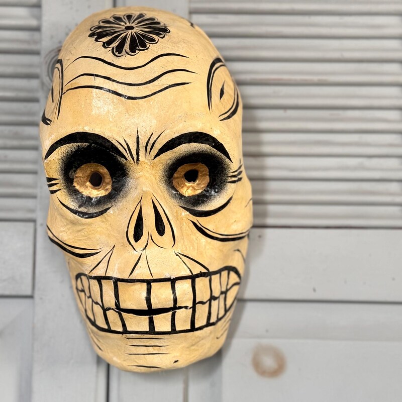 Paper Mache Mask - Etsy