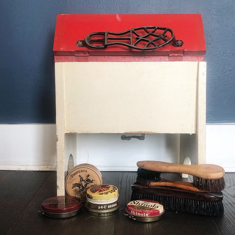 Shoe Shine Stand - Etsy