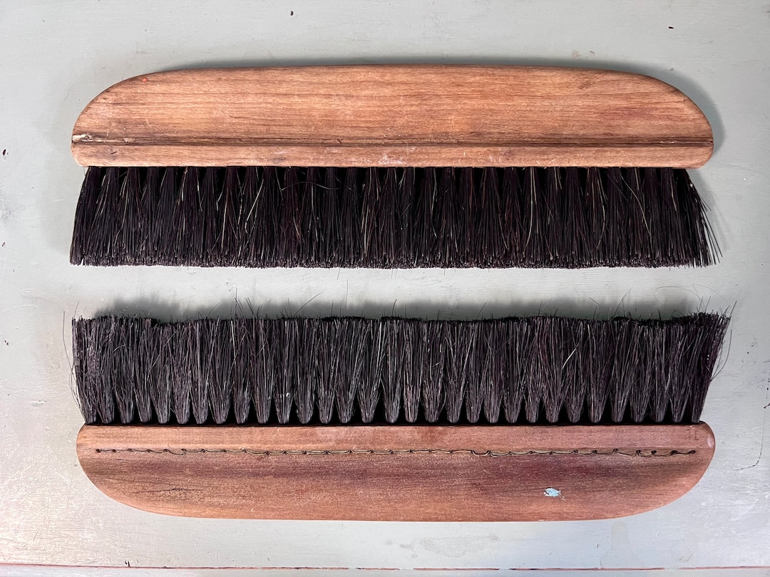 Primitive Large Hearth or Fireplace Brushes, Vintage Wall Paper ...