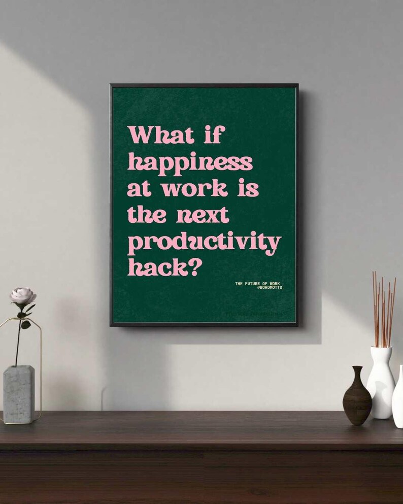 Boho Motto - Collection - the Future of Work - Etsy