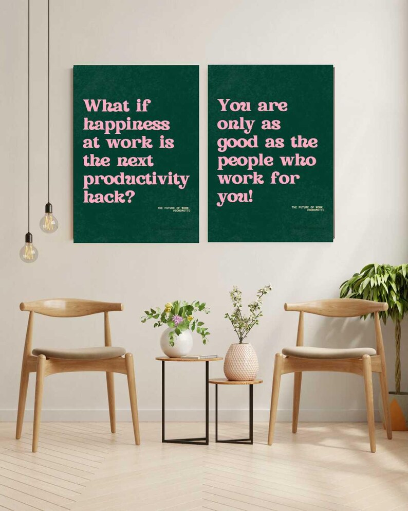 Boho Motto - Collection - the Future of Work - Etsy