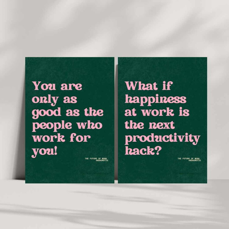 Boho Motto - Collection - the Future of Work - Etsy