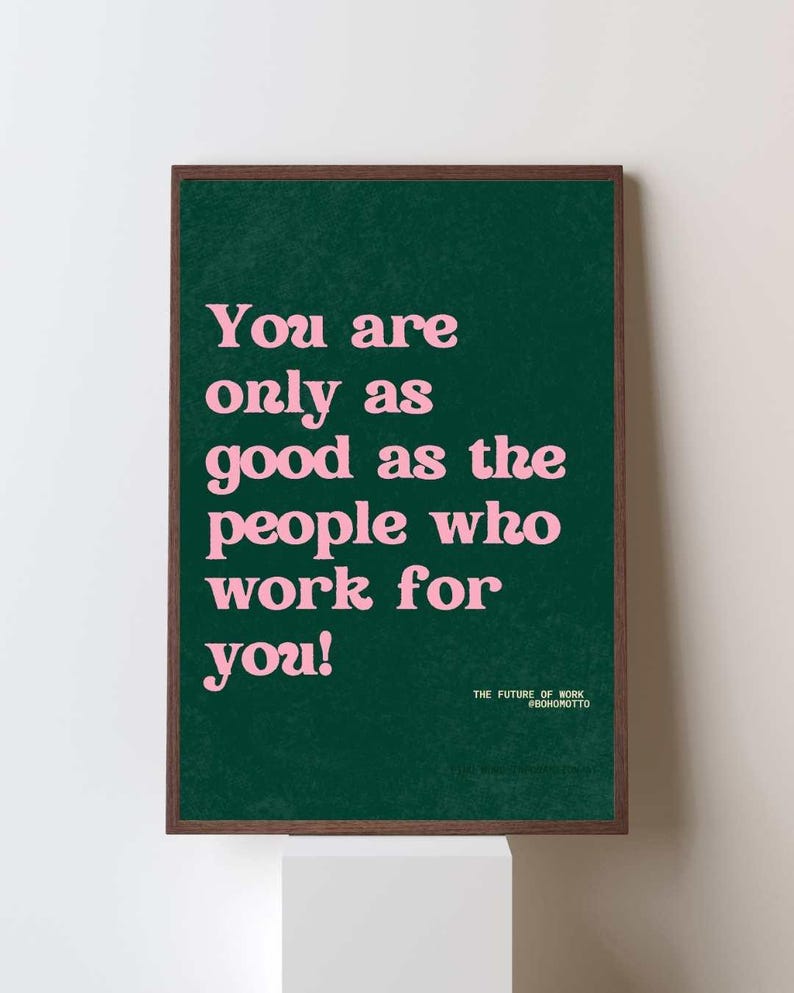 Boho Motto - Collection - the Future of Work - Etsy