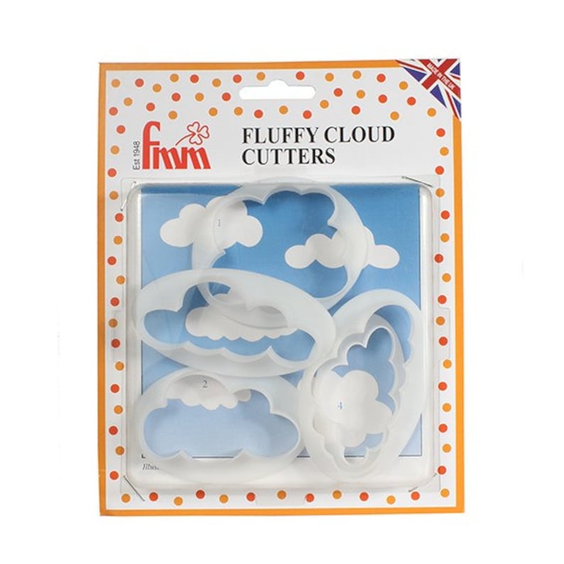 FMM Fluffy Cloud Sugarcraft / Cookie Cutters Cake Decorating - Etsy UK