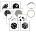 Autumn Carpenter's Sports Ball Cookie Cupcake Cake Cutter With Texture ...