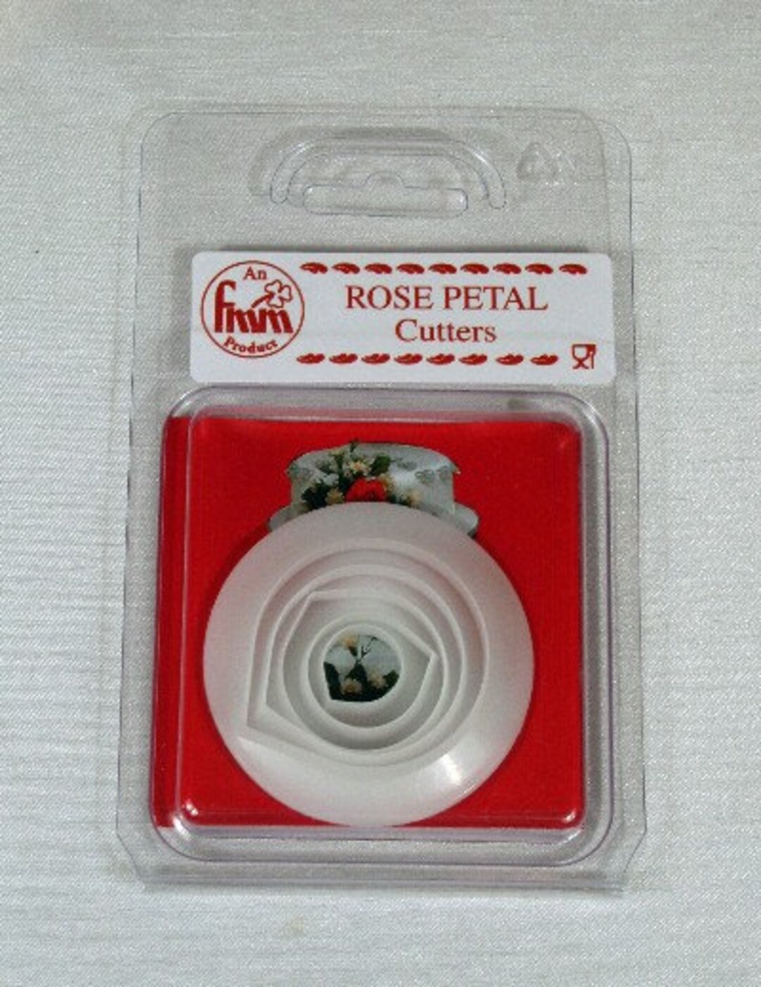 FMM ROSE PETAL 5 Piece Cutter Set for Sugarcraft Flowers - Etsy