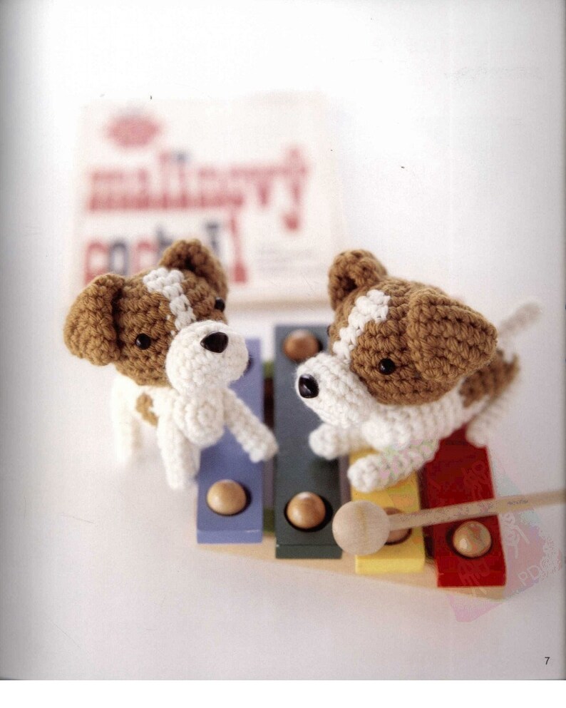 Crochet Pattern | Amigurumi Dogs Pattern | Instant Download | PDF - Etsy