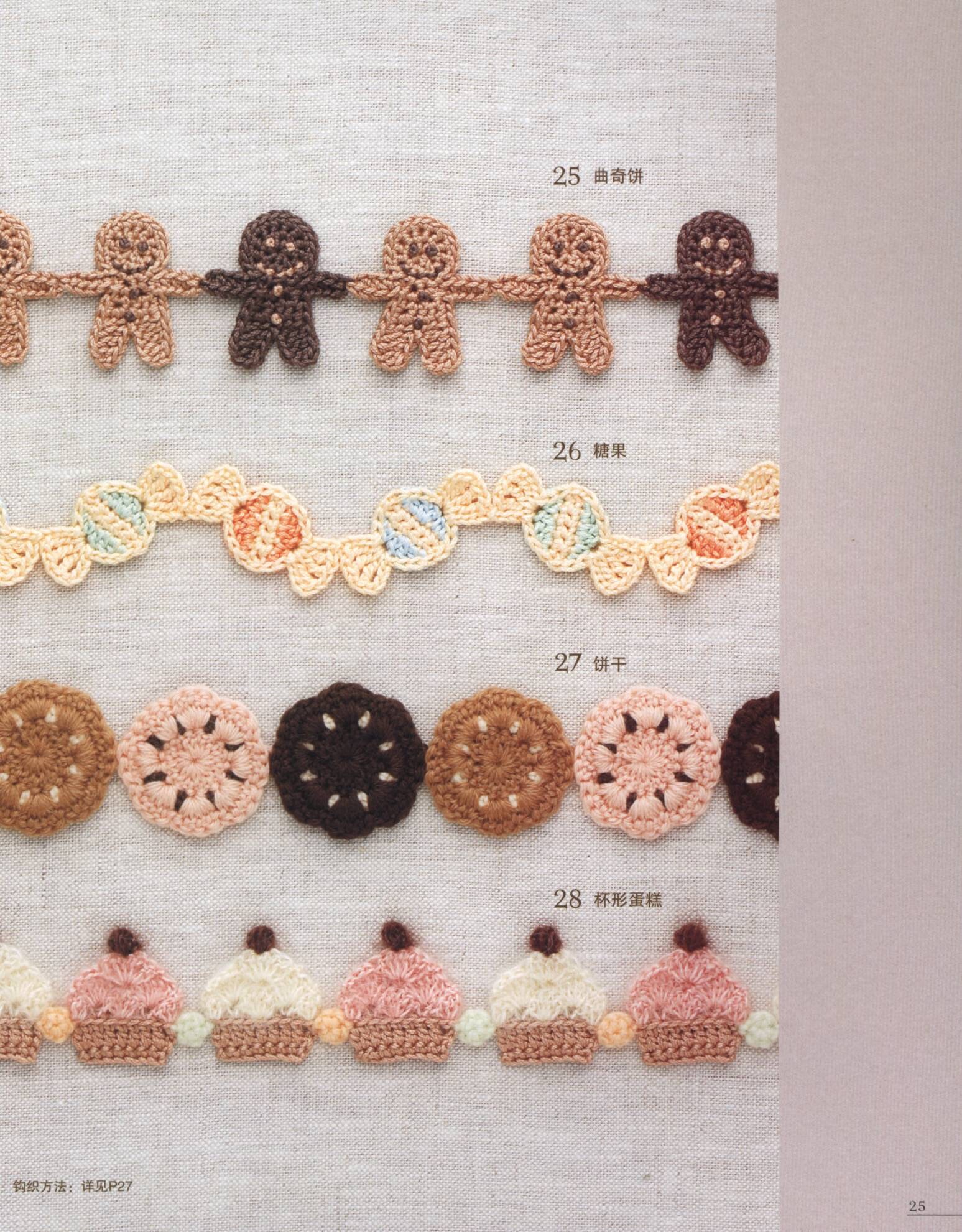 Crochet Pattern Crochet Edging&braid: Small Crocheted - Etsy