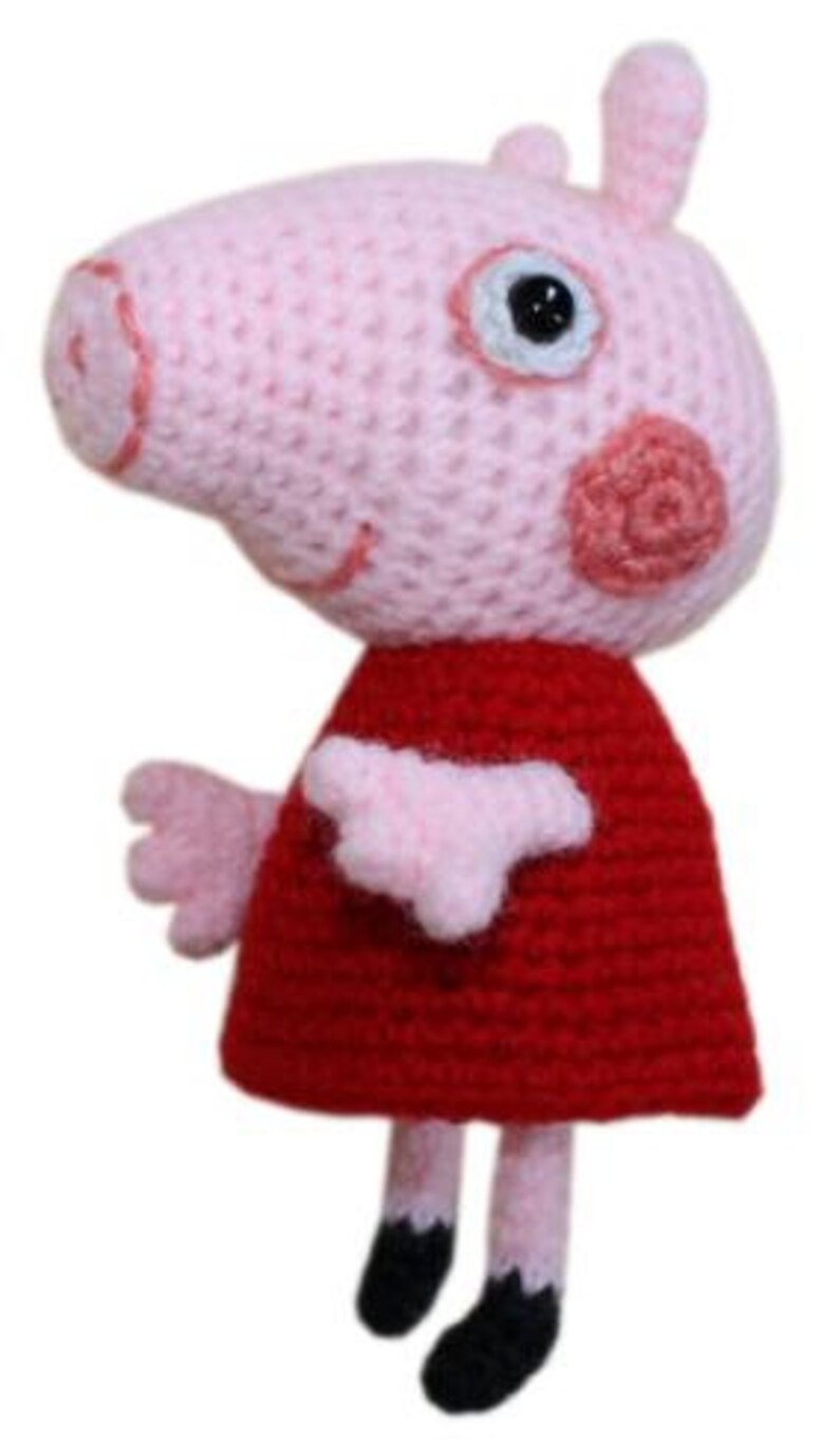 Peppa Pig Crochet Pattern | English| Download Instantly - Etsy