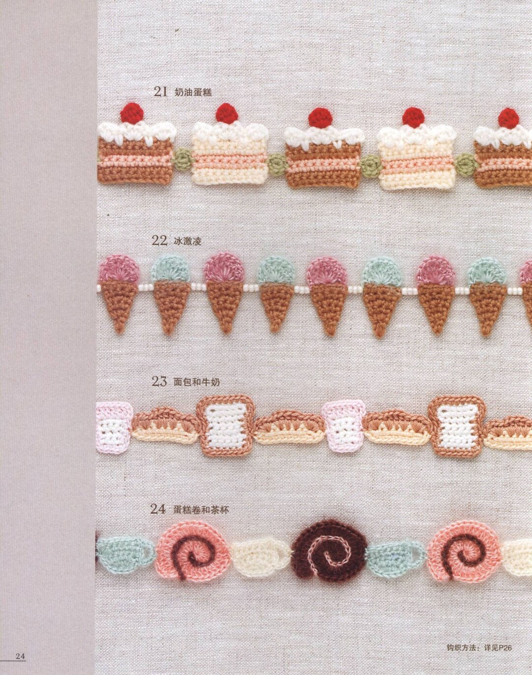 Crochet Pattern Crochet Edging&braid: Small Crocheted - Etsy