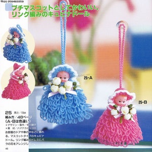 Japanese Crochet Ebook: Mini Doll Clothes Pattern (PDF Download) - Etsy