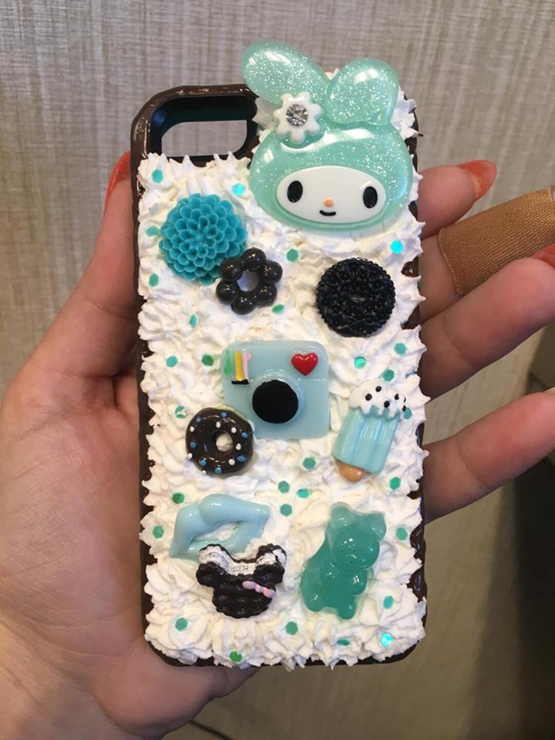 Custom Cream Deco Case - Etsy