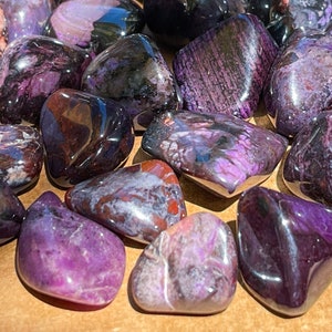 ONE Genuine Sugilite Crystal, Wessels Mine, South Africa, SUG1-HQ-WW - Etsy
