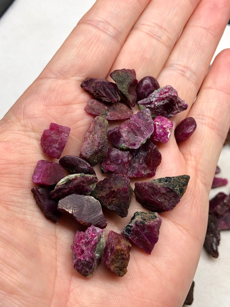 Burmese Ruby Root Chakra Wealth and Prosperity | Etsy