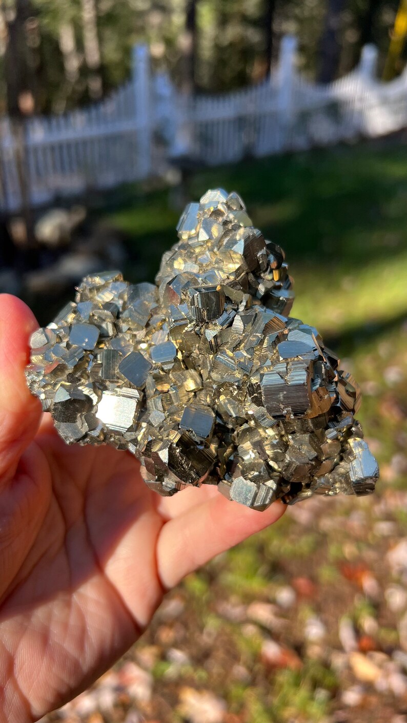 Pyrite Crystal, Huanzala Mine Peru - Etsy
