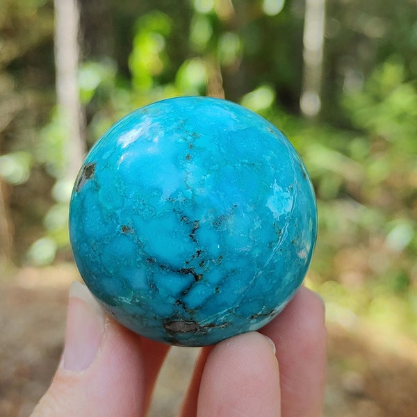 Turquoise Sphere - Etsy