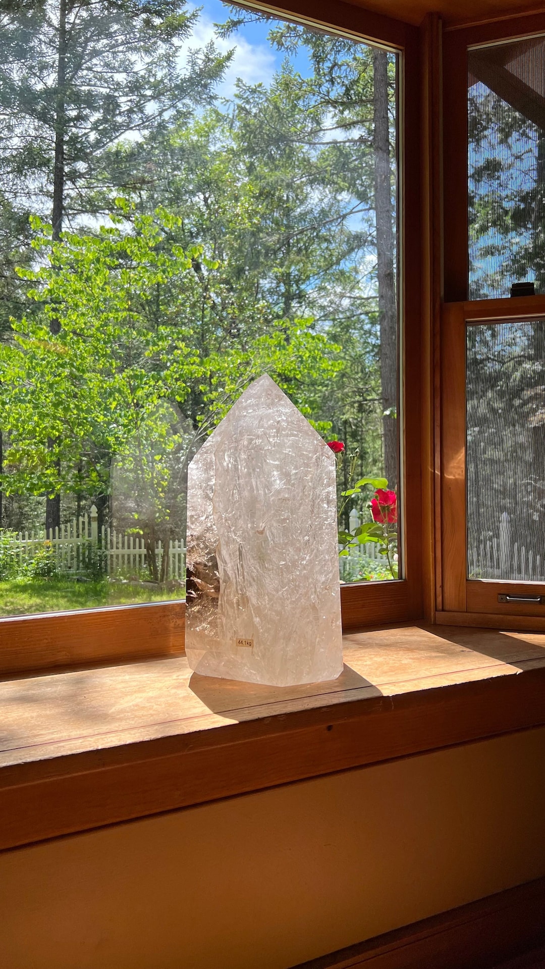 Extra Large Quartz Tower, 97lbs, Brazil Luxury Crystal Home Decor - Etsy