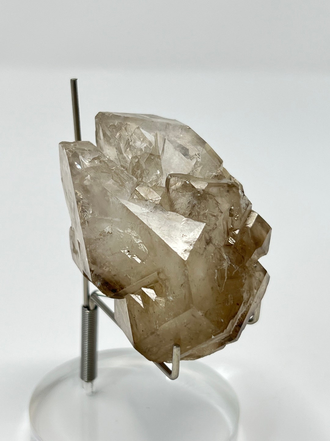 Smoky Elestial Twin Scepter Quartz - Etsy