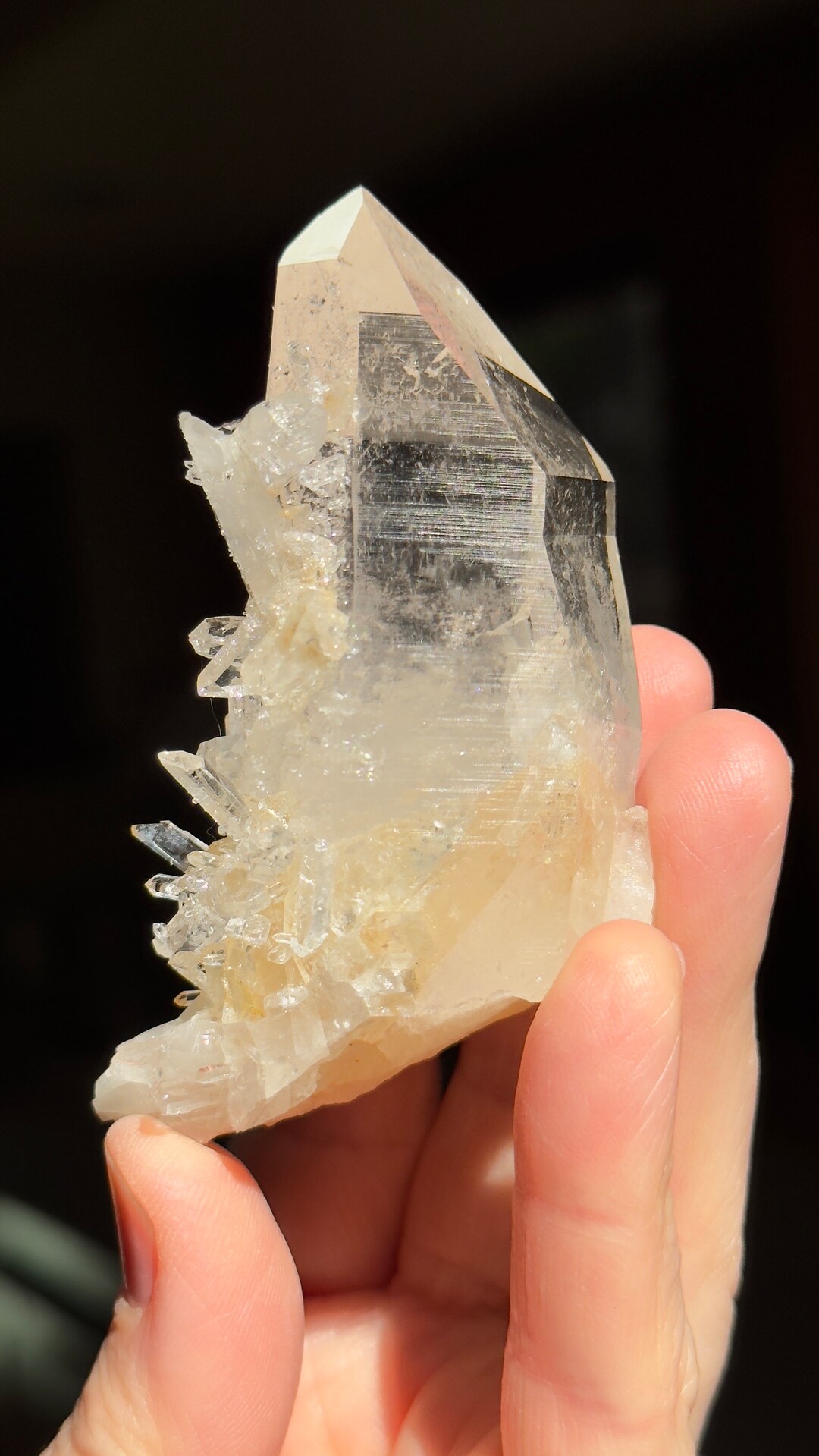 Prismatic Quartz With Micro Crystal Penetrators, 122g Colombia - Etsy
