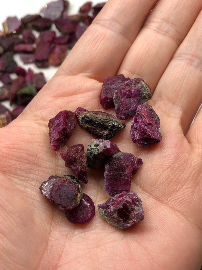 Burmese Ruby Root Chakra Wealth and Prosperity | Etsy