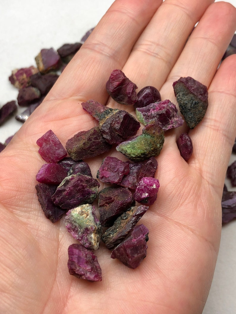 Burmese Ruby Root Chakra Wealth and Prosperity | Etsy