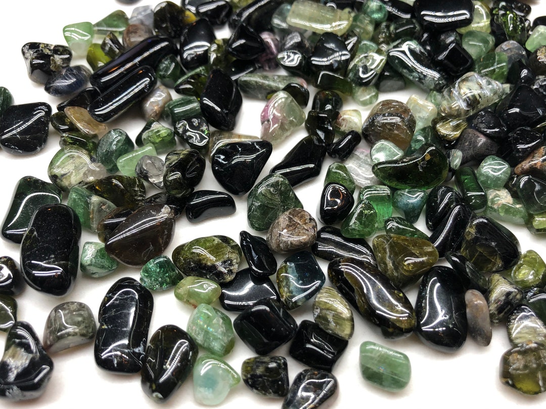 Elbaite Tourmaline Tumbled Gemstones, Heart Chakra, Self Love, Heart ...