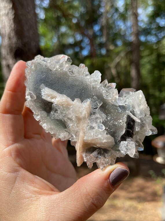 Chalcedony Crystal Crown Home Décor Home & Living etna.com.pe