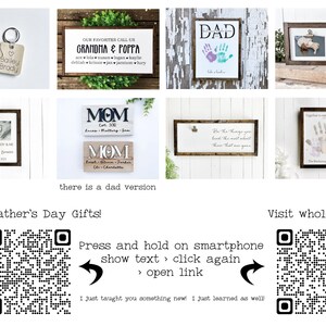 Handprint Sign for Dad, Custom Fathers Day Gift From Kids, Best Dad ...