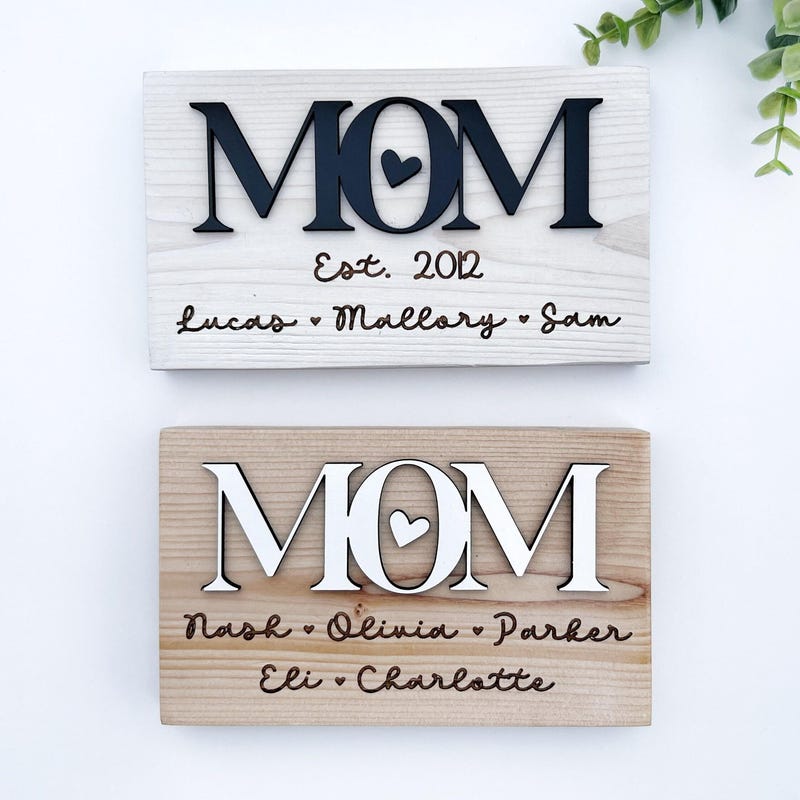 Mom Signs - Etsy