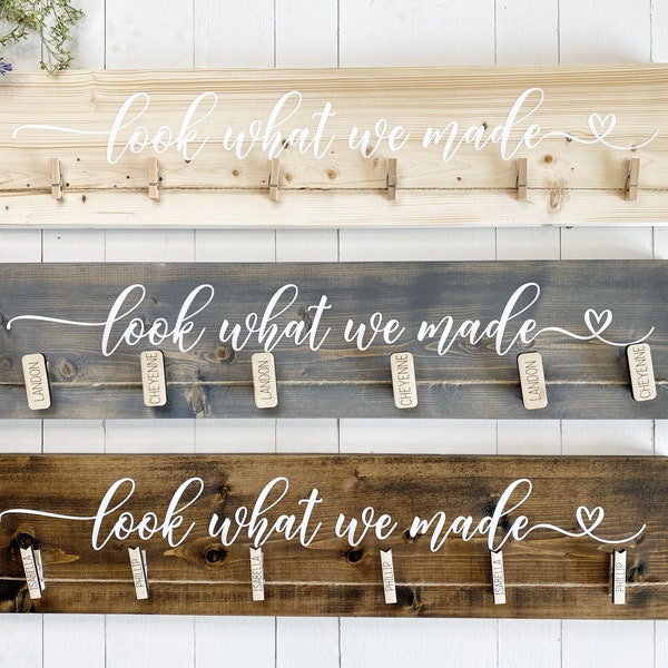 Look What I Made Sign - Etsy