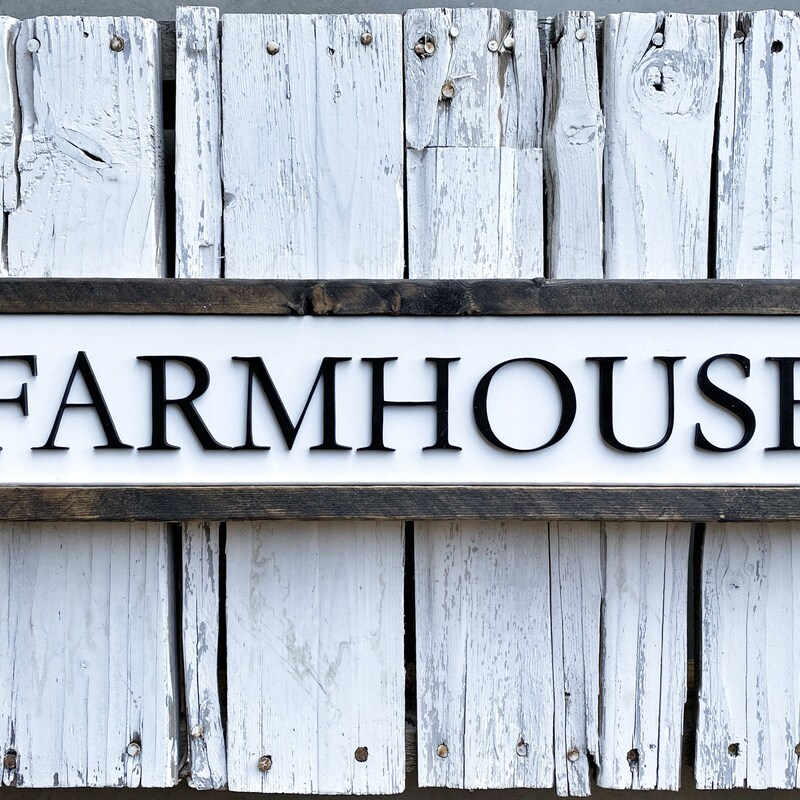 Farmhouse Sign - Etsy