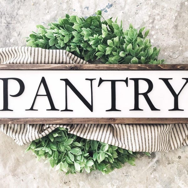 Pantry Sign - Etsy