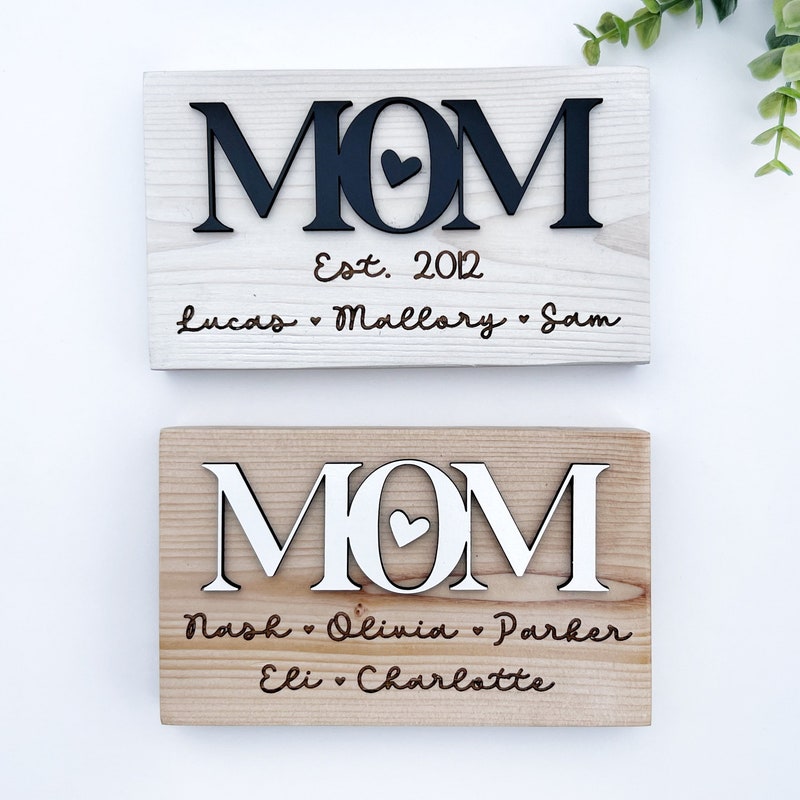 Mom Signs - Etsy