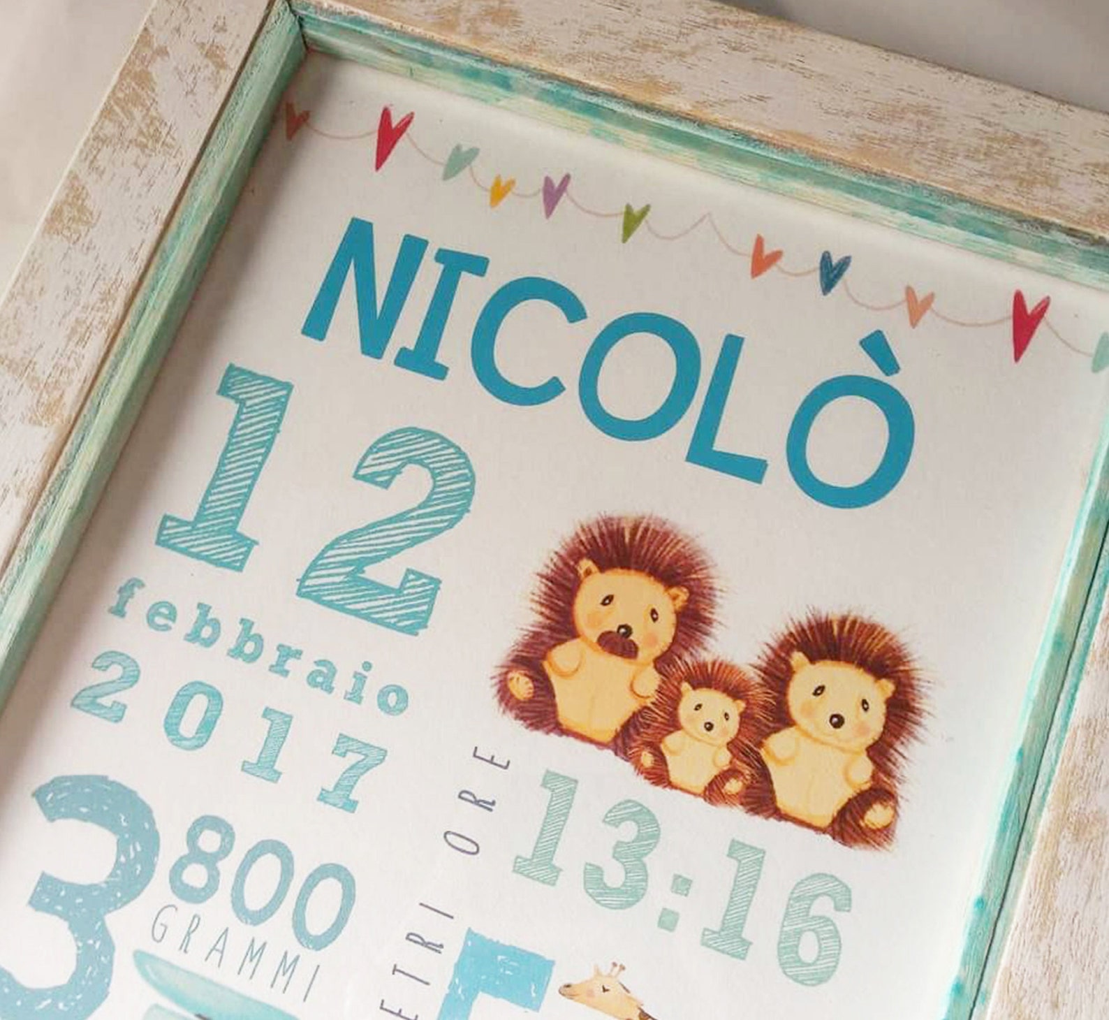 Custom Newborn Poster, Personalized Boy Print, Gift for Birth Perfect ...