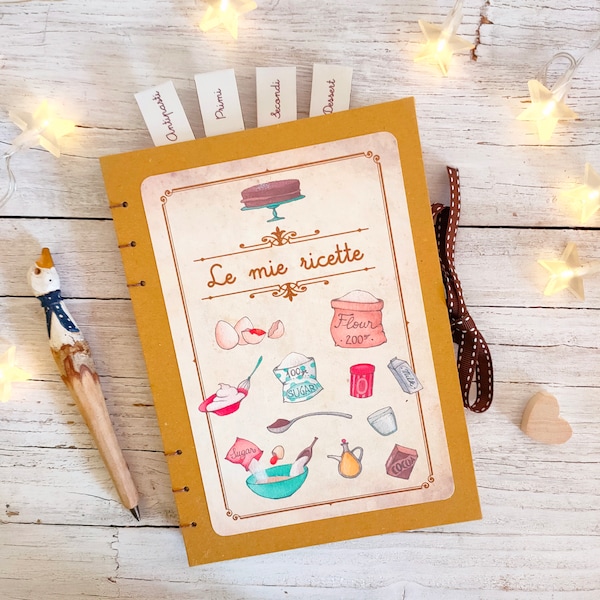 Handmade Recipe Book - Etsy