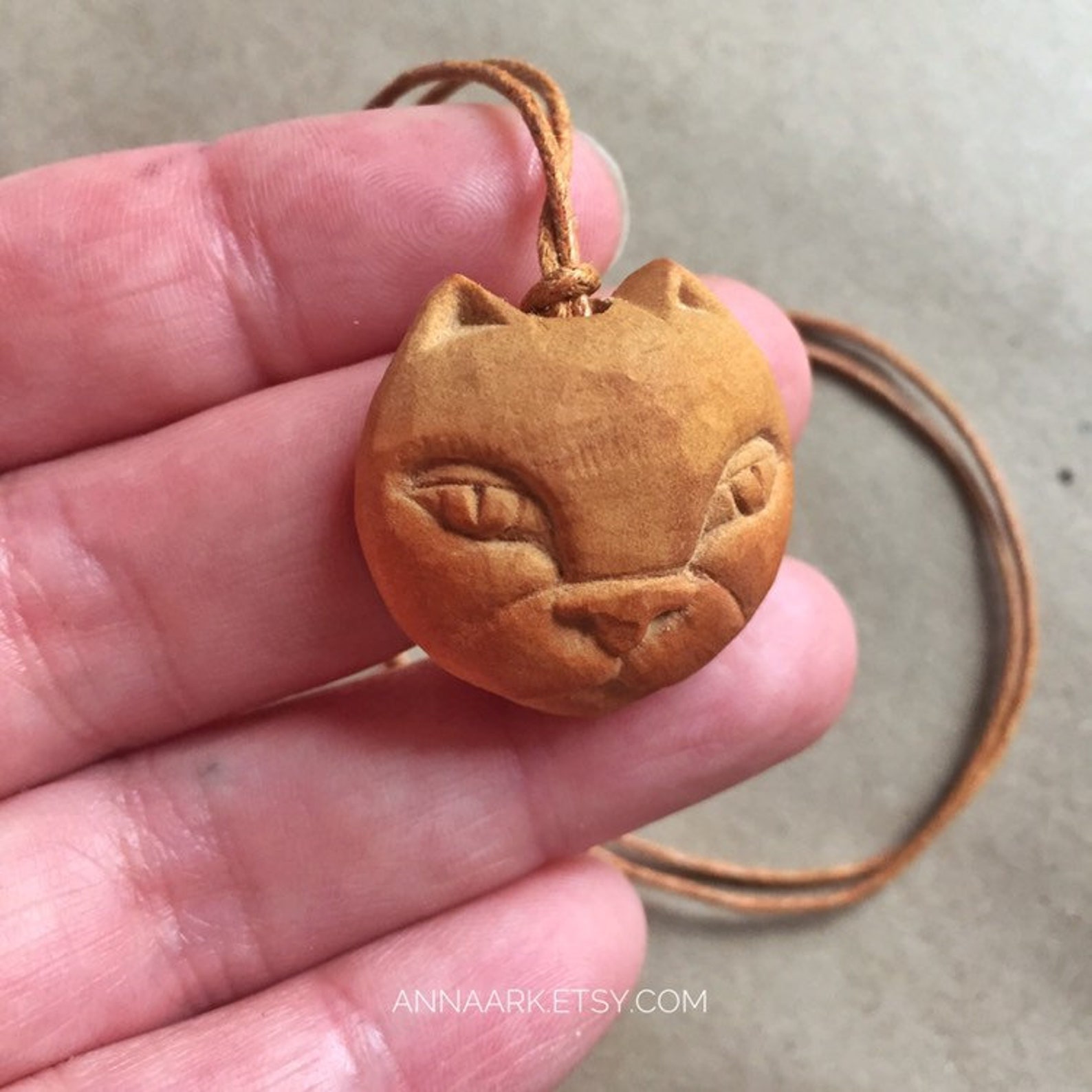 Handcarved Avocado Pit Cat. Unique and Beautiful : Avocato. | Etsy