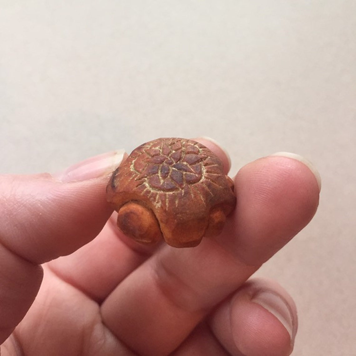 Turtle Carved From Avocado Pit. Turtle Figurine. Spirit Animal | Etsy