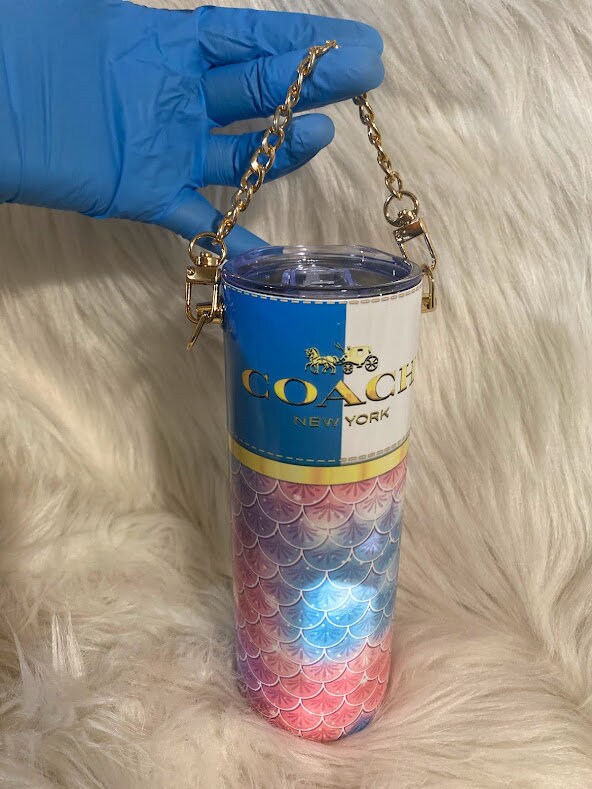 Tumbler With Chain. - Etsy