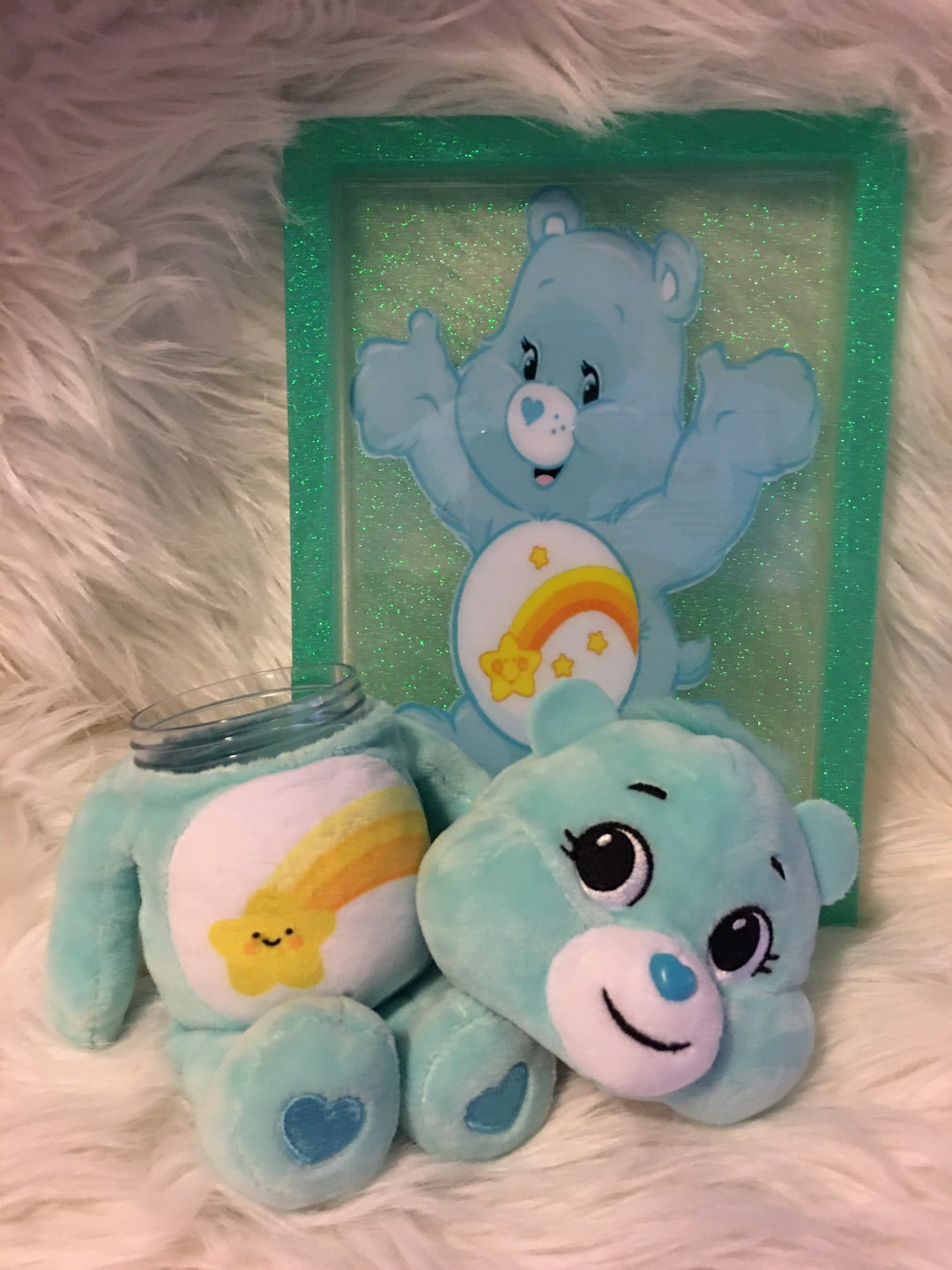 Care Bear Stash Jar and Tray Set - Etsy