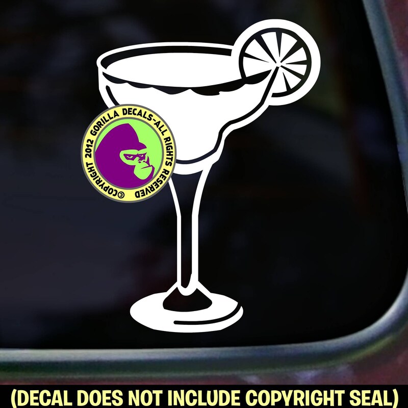 Cocktail Decal - Etsy