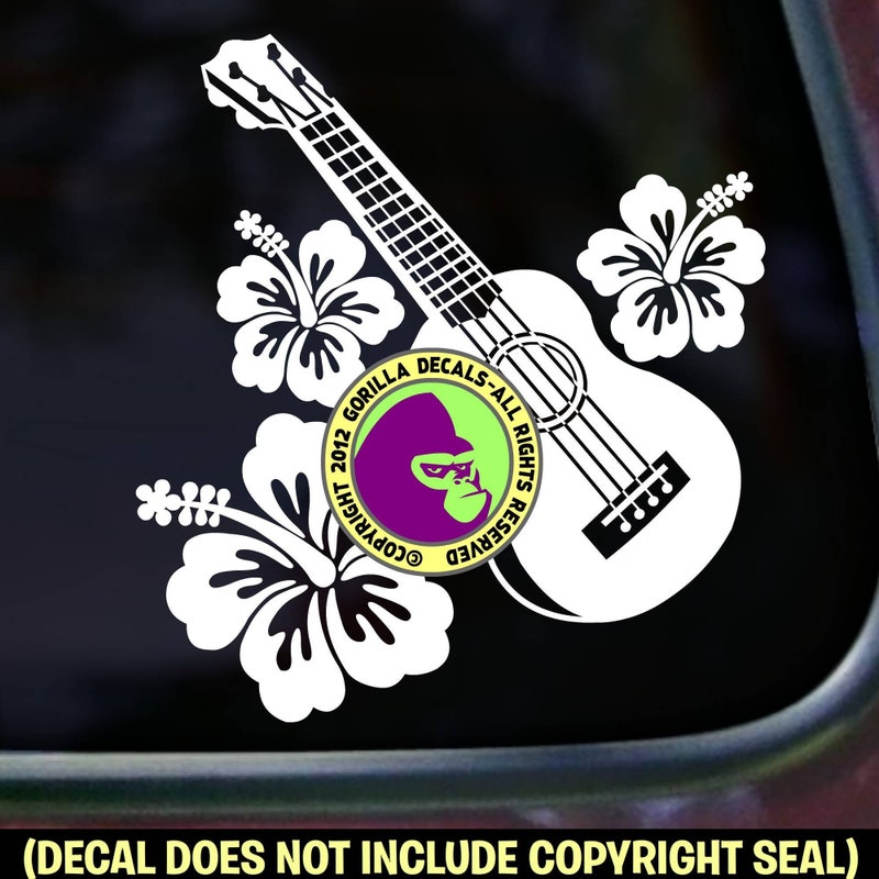Ukulele Stickers - Etsy