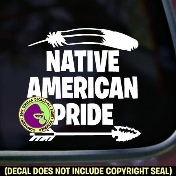 Native American Decal - Etsy