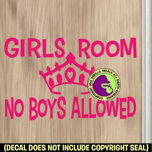 No Boys Allowed - Etsy
