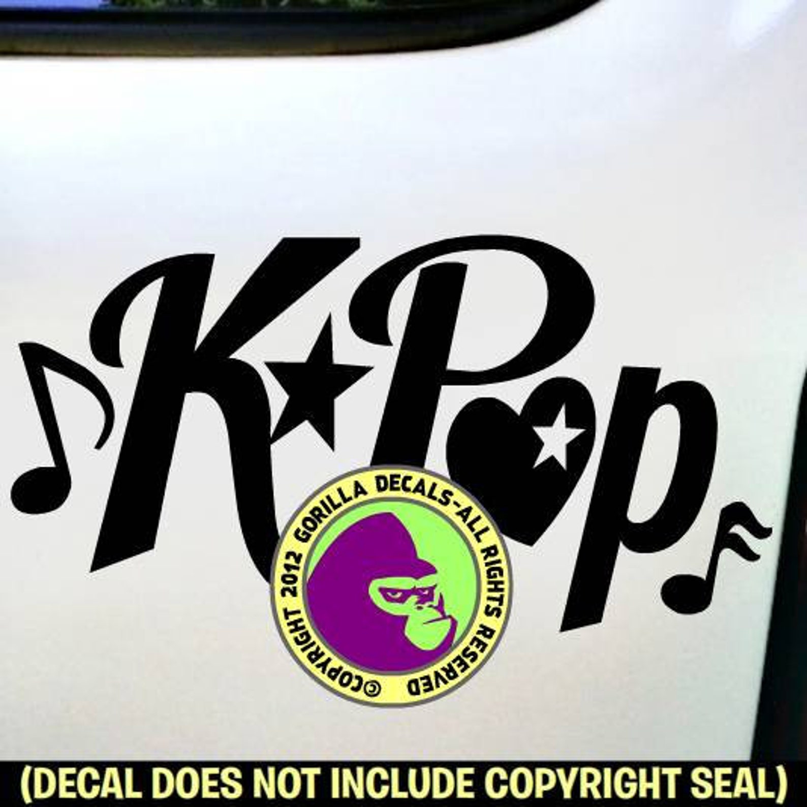 K-pop Korean K Pop Music Band Vinyl Decal Sticker - Etsy